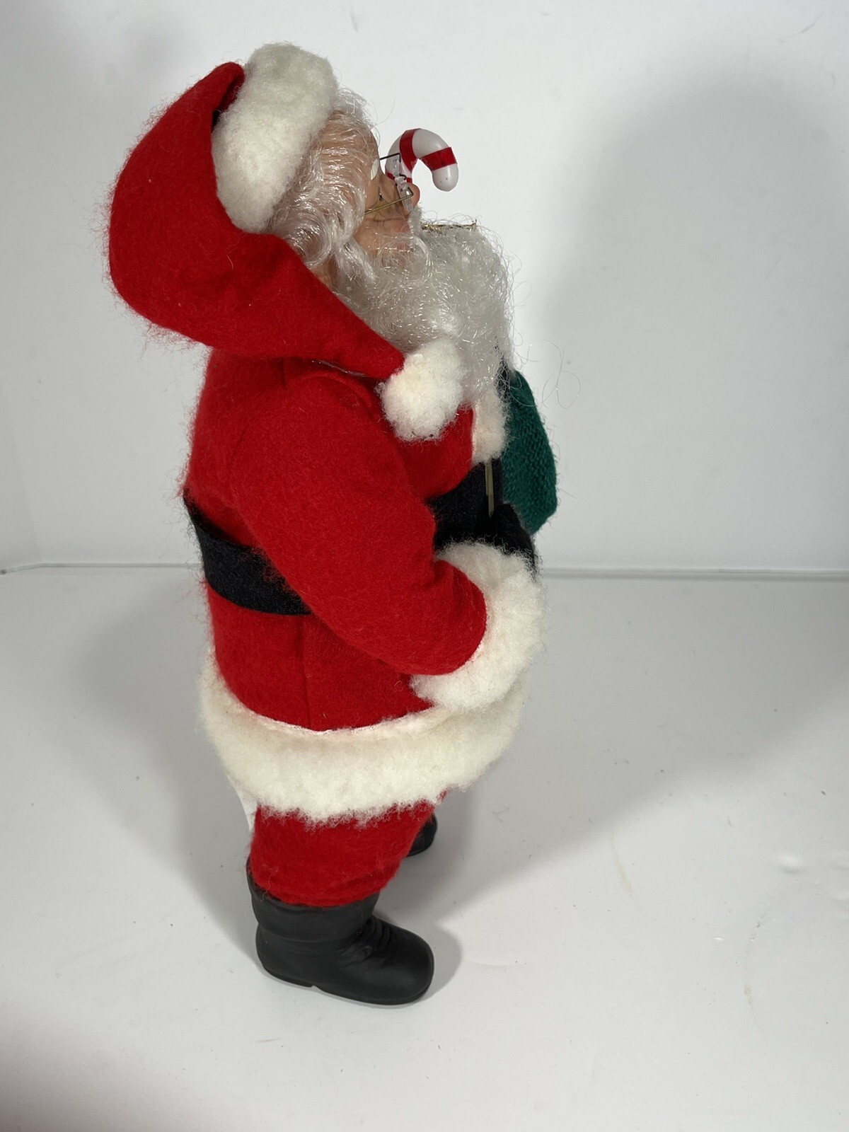 Vintage Standing Santa Claus Christmas 15” Figure with Glasses And ...