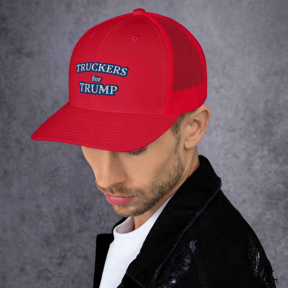 Truckers for Trump - Donald Trump 2024 Hat - Trucker Cap | eBay