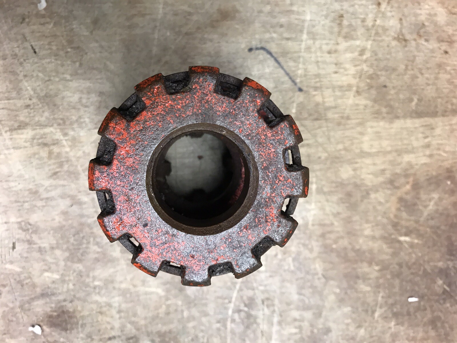 Vintage Rigid 3/4 Die Head Drop Head Pipe Threader Ratchet Hand Tool ...