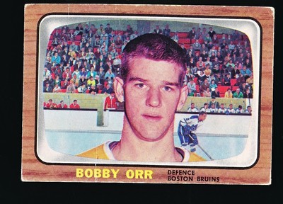 1966 Topps BOBBY ORR Rookie #35 VG+ | eBay