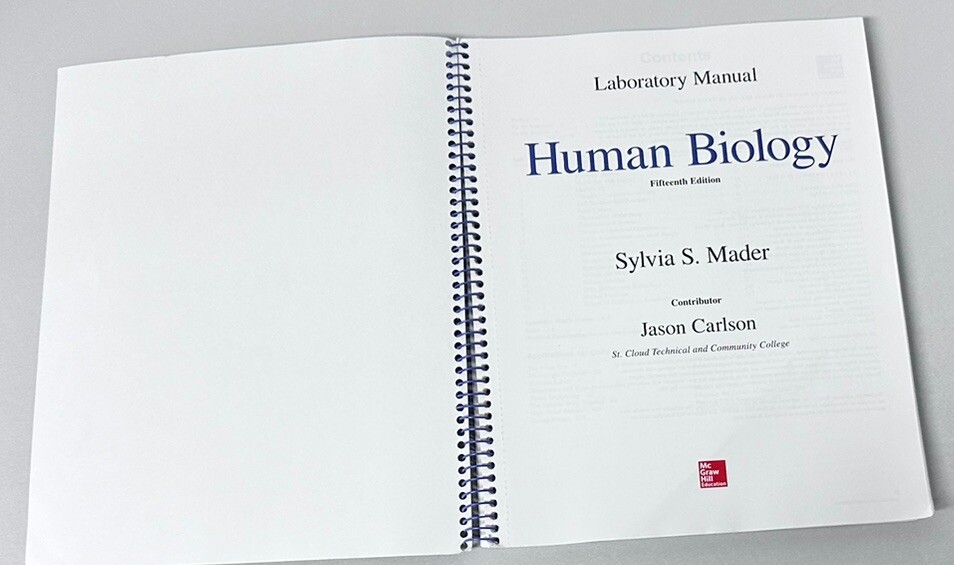 Laboratory Manual for Human Biology by Sylvia S. Mader 2017 Spiral | eBay