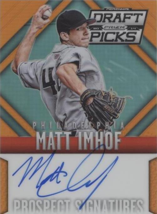 2014 Panini Prizm Perennial Draft Picks - Prospect Signatures Matt ...