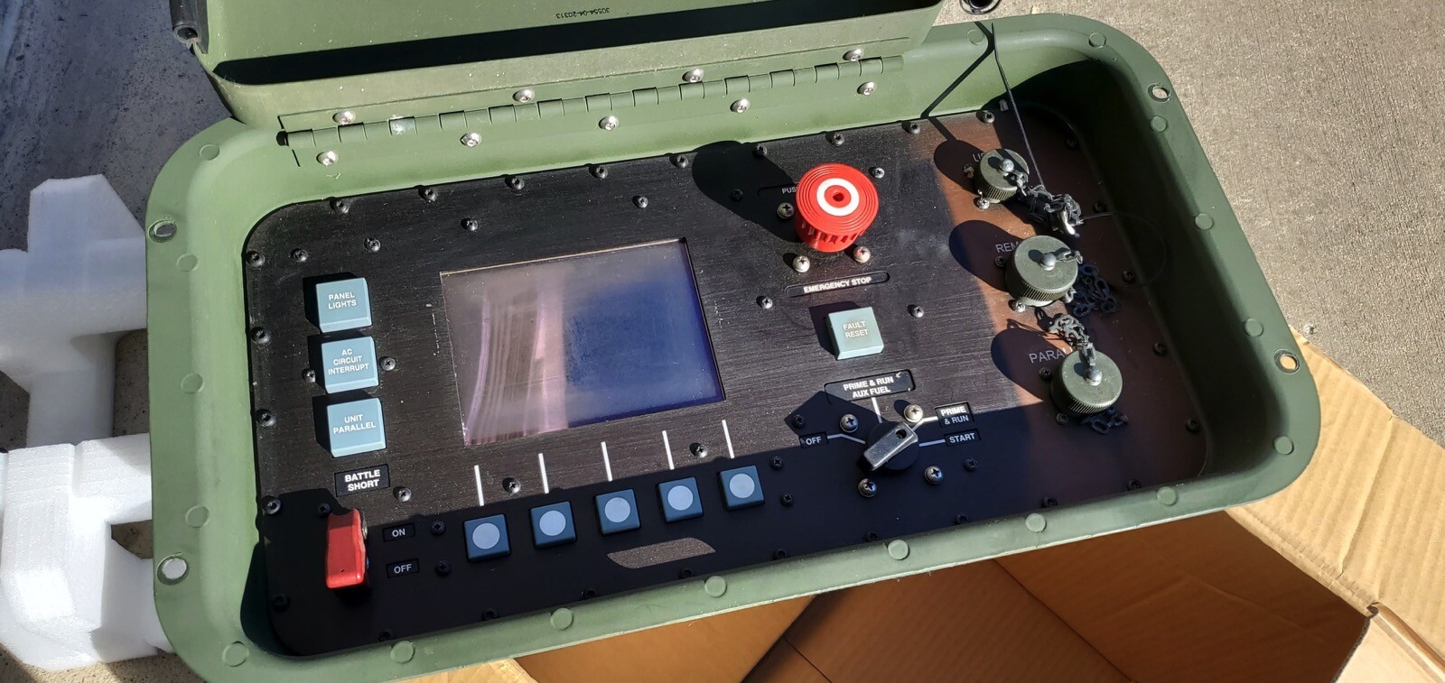 Buy 04-20442 AMMPS Generator Control Box MEP-1030 MEP-1040 MEP-1050 MEP ...