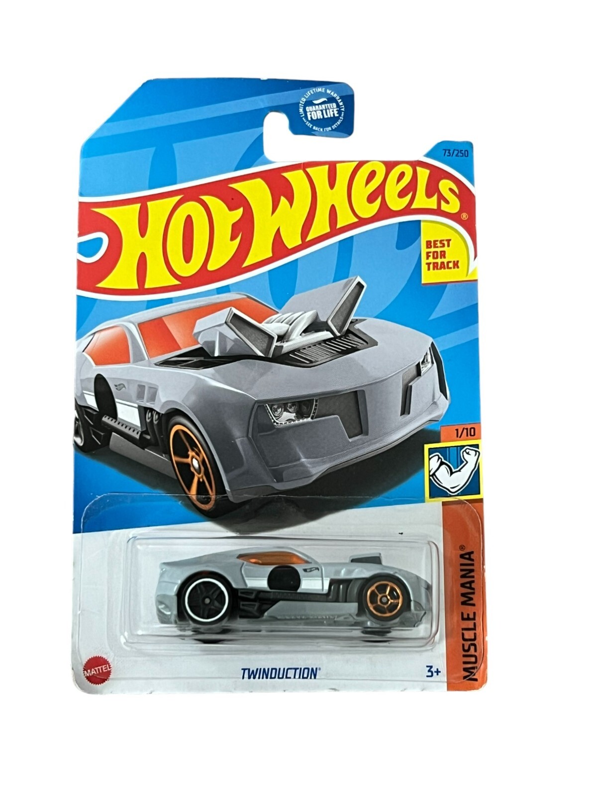 Hot Wheels Twinduction 1/10 Muscle Mania 73/250 Collect Toy 3 Age New ...