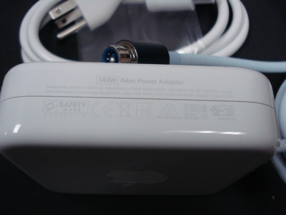 NEW Genuine Apple iMac 24" M1 143W Power Supply Adapter EMC 3954 A2290 ...