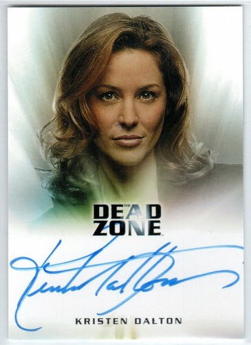 DEAD ZONE SEASONS 1 AND 2 KRISTEN DALTON AS DANA BRIGHT AUTOGRAPH | eBay UK