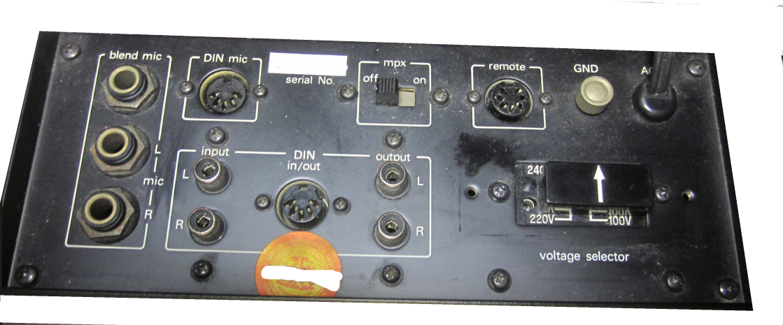 Live Sound Reproduce Machine of Rolls-Royce Nakamichi 700II 3 head ...