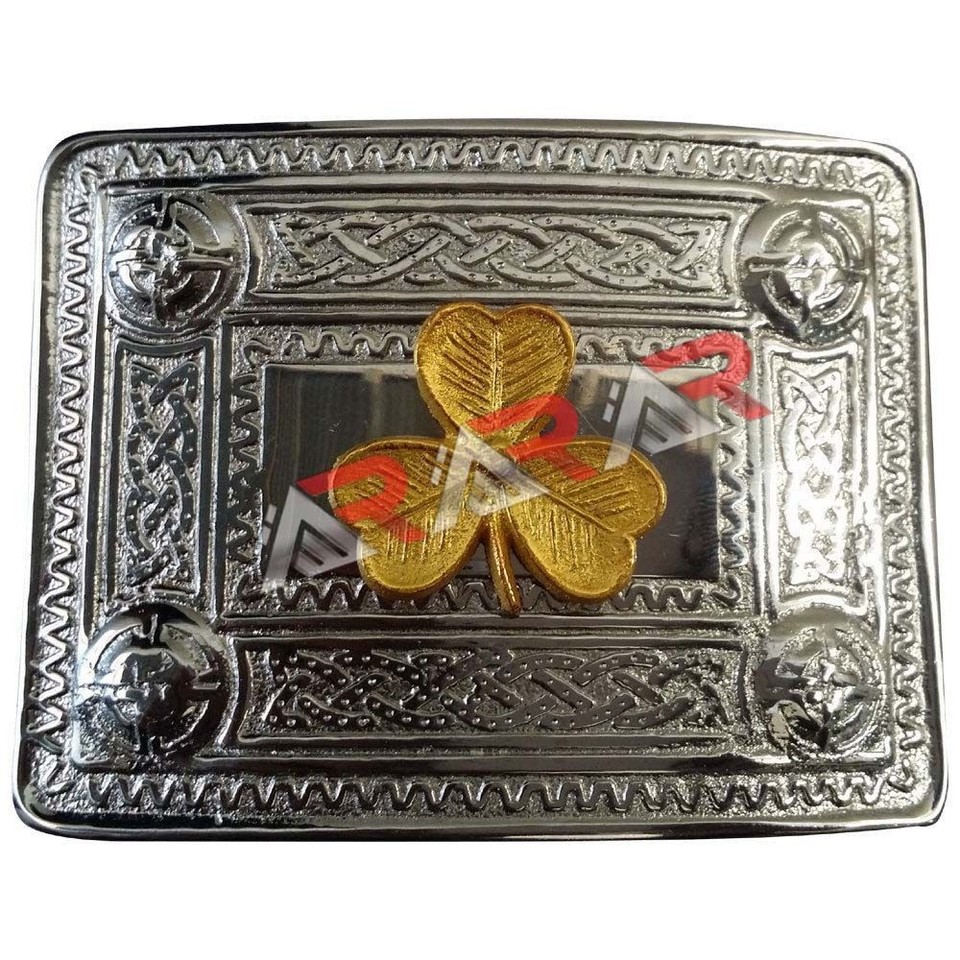 Men's Scottish Belt Buckle Kilts Highland Kilt Finish Chrome 28 Designs ...