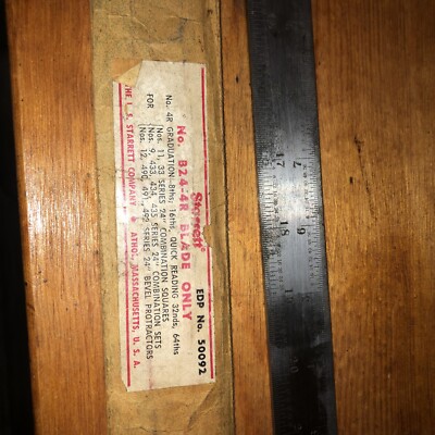 Inspection & Measurement - Starrett Rule