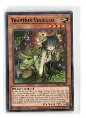Traptrix Vesiculo - SDBT-EN008 - YuGiOh-LP | eBay