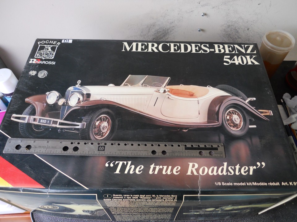 Pocher Mercedes-Benz 540K */SUPER RARE/* Art. K91 Model Giant Scale 1:8 ...