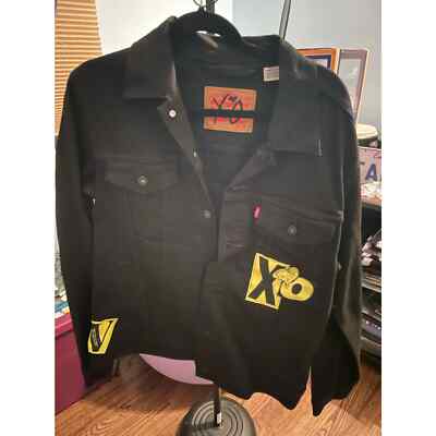 The Weeknd x Levi’s Behind the Madness BBTM Xo black denim jacket ...