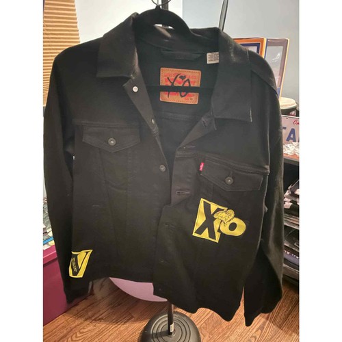 The Weeknd x Levi’s Behind the Madness BBTM Xo black denim jacket ...