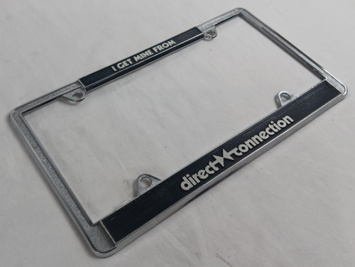 VINTAGE DIRECT CONNECTION LICENSE PLATE FRAME HOLDER | eBay