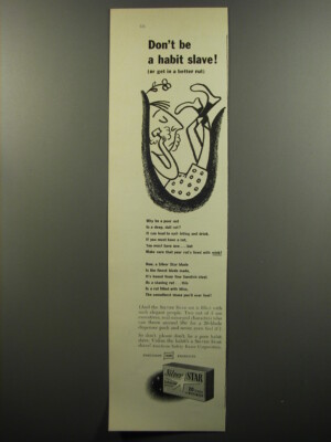 1953 Silver Star Razor Blades Ad - get in a better rut | eBay