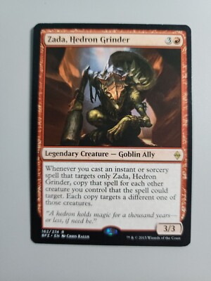 MTG Zada, Hedron Grinder Battle for Zendikar 162/274 Regular Rare | eBay