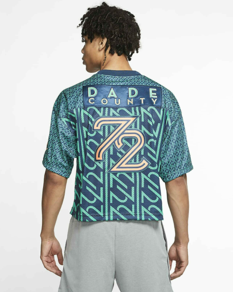 Nike Miami Dolphins 305 Dade County Practice Jersey CD3910 Men Size ...