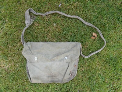 Original WW1 WW2 French Army 1892 Musette Bread Bag Satchel Equipment ...