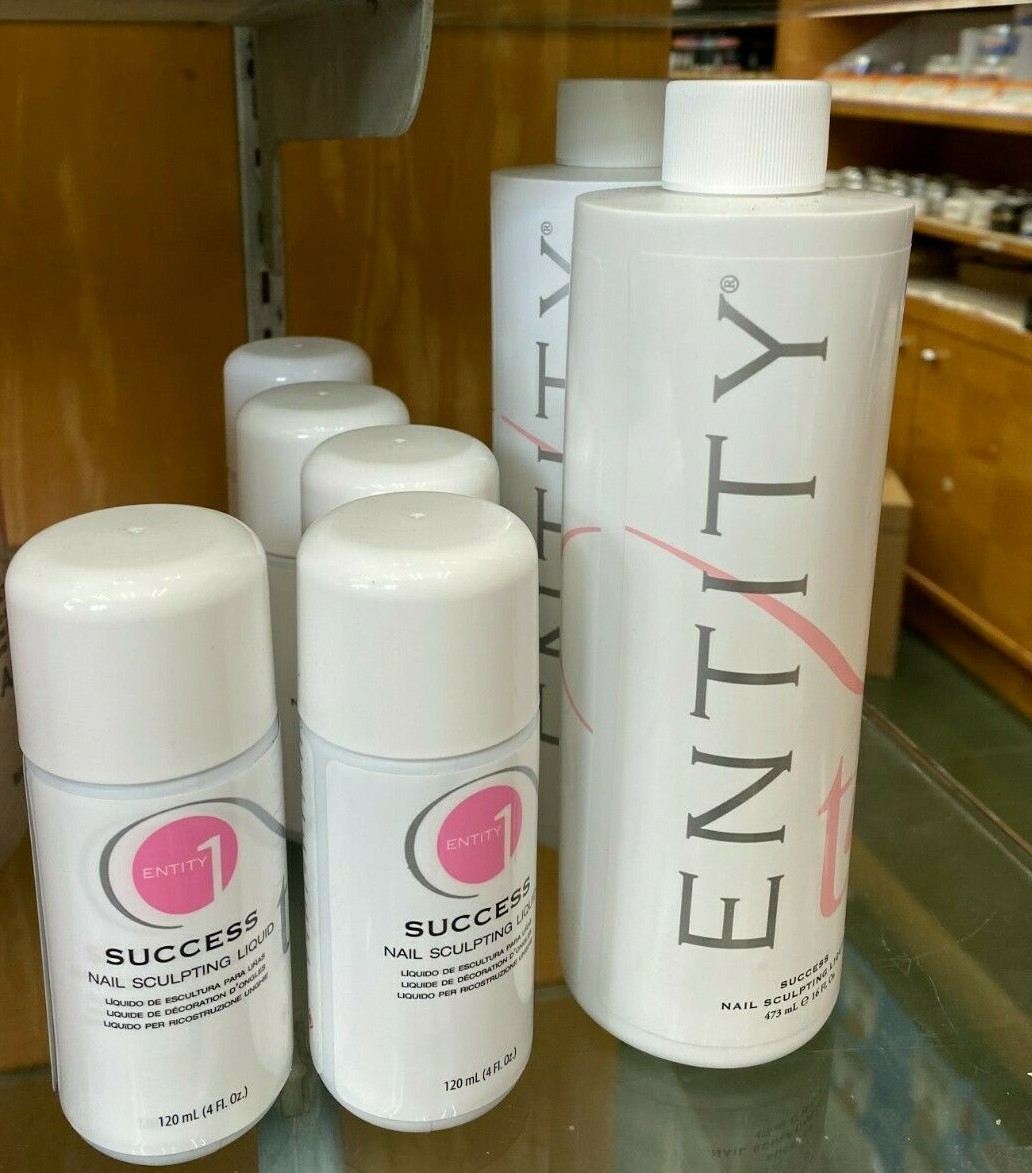 Entity Nail Sculpting Liquid Success Liquid for Design (4oz, 8oz, 16oz ...