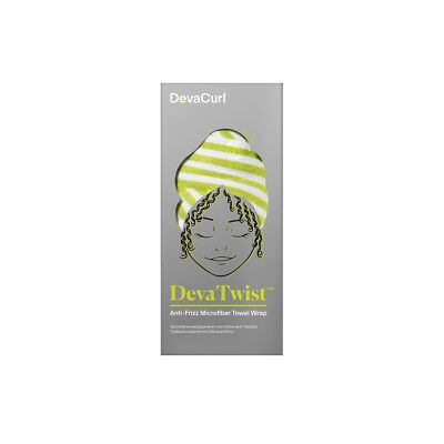 DevaCurl DevaTwist Anti-Frizz Microfiber Towel Wrap, Hands Free Design ...