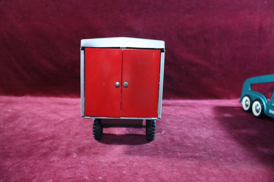 VINTAGE STRUCTO TRANSCONTINENTAL FLEET SET # 906 LIVESTOCK CAR HAULER ...