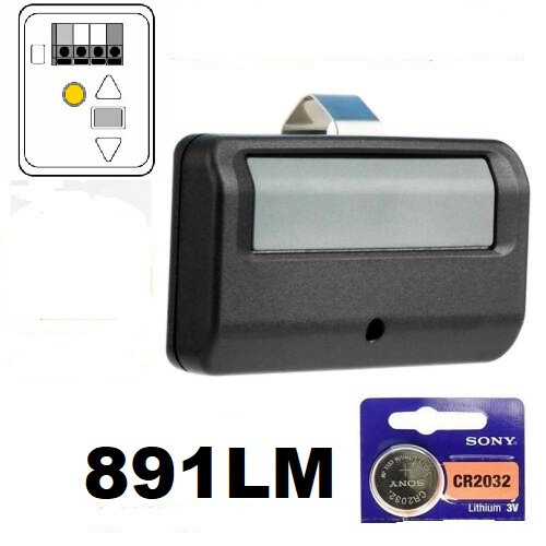 For Chamberlain Liftmaster Craftsman Garage Door Opener Remote 891LM ...