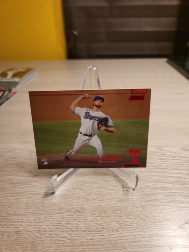 2022 Topps Stadium Club Red Foil A.J. Alexy Texas Rangers Rookie Card ...