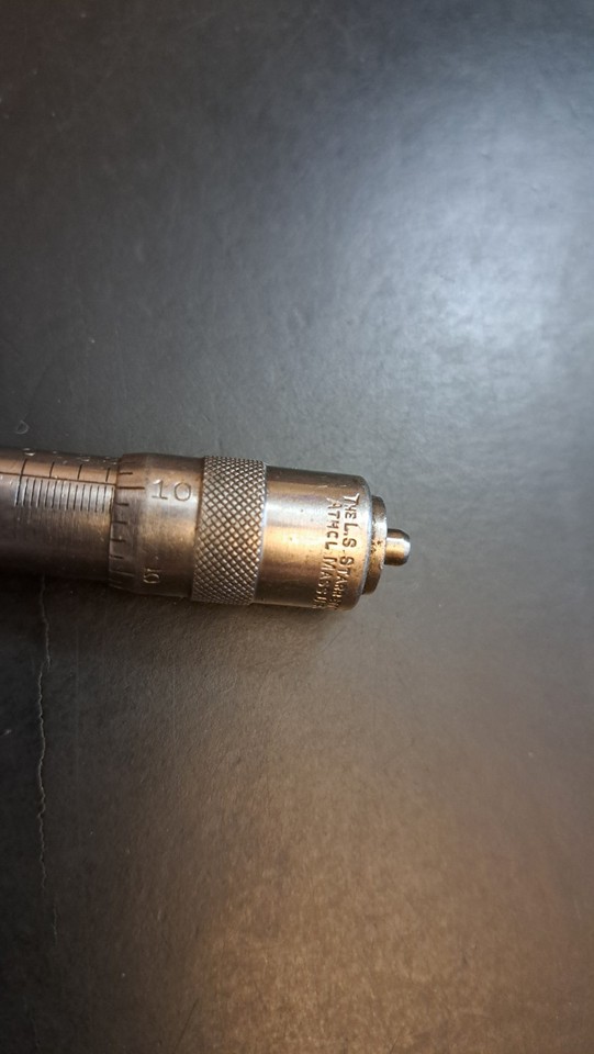 L.S. Starrett No. 120A Inside Micrometer Set In Original Box | eBay