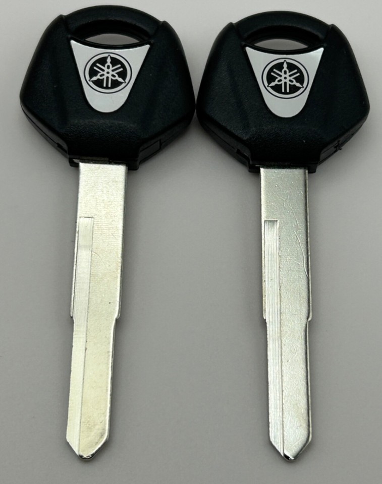 2 Key Blanks Yamaha Motorcycle Key Codes A11111-A79897 Virago Venture ...