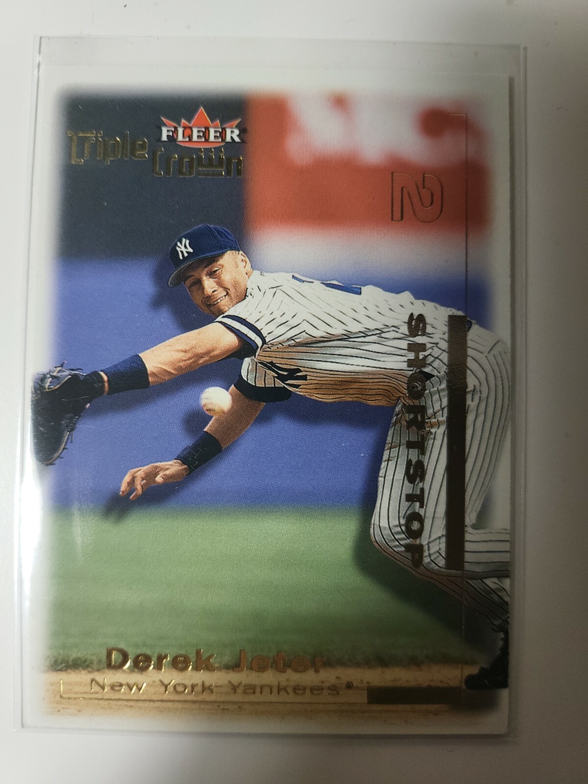2001 Fleer Triple Crown Derek Jeter card #1 | eBay