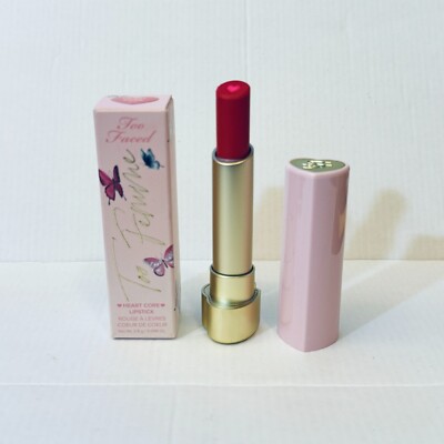 Too Faced Heart Core Lipstick #04 HEART CORE New in Box 0.098 Oz | eBay