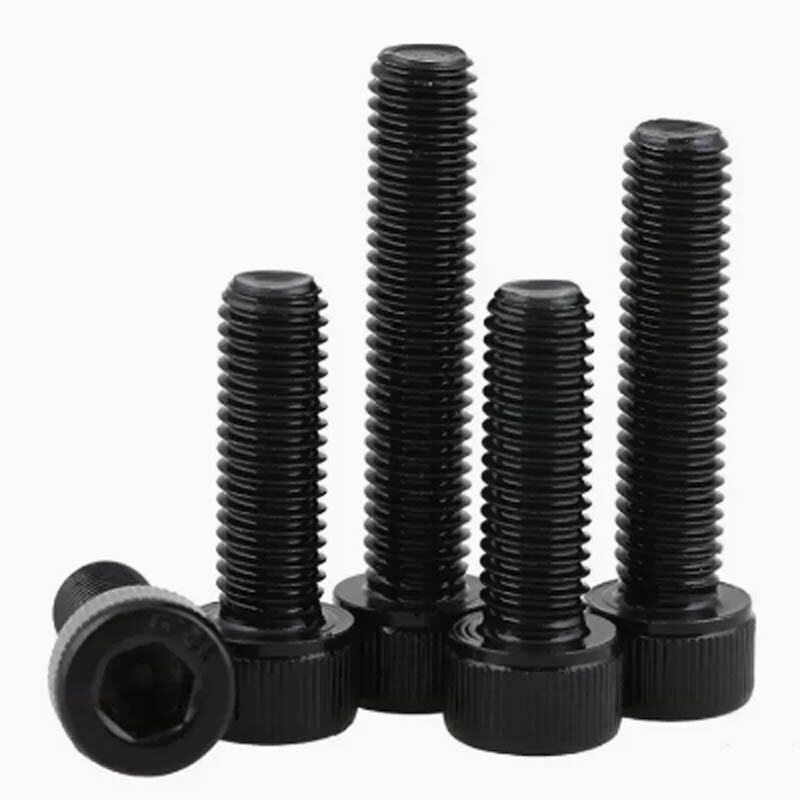 6pcs M5 Allen Left Hand Screws Cylindrical Head Knurled Screw Bolts 12. ...