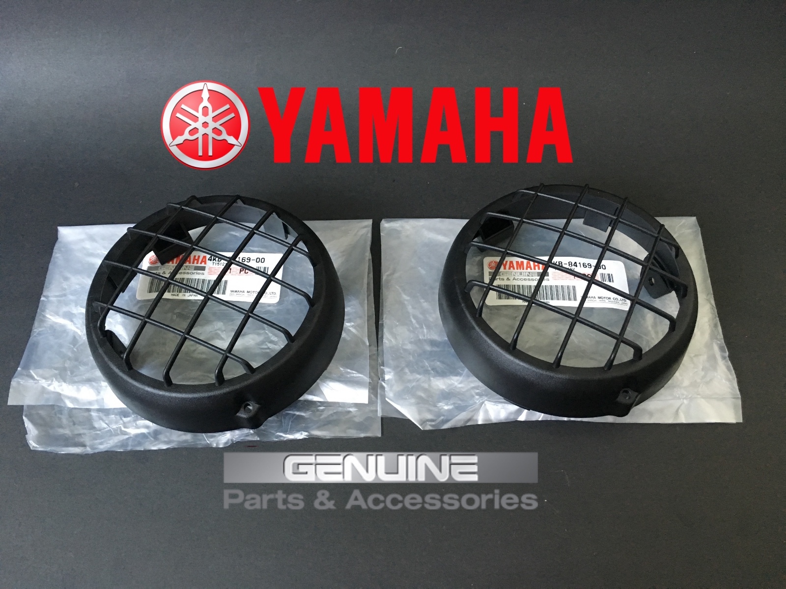 NEW OEM Yamaha Banshee 350 2000-2006 headlight cover guard set | eBay