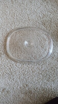 Pyrex Replacement Lid 10 DC 1 1/2c A - 11 X 8 5/8" Oblong Clear Glass ...