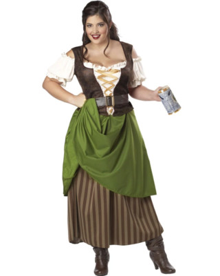 Tavern Maiden Womens Plus Size Costume | eBay Australia