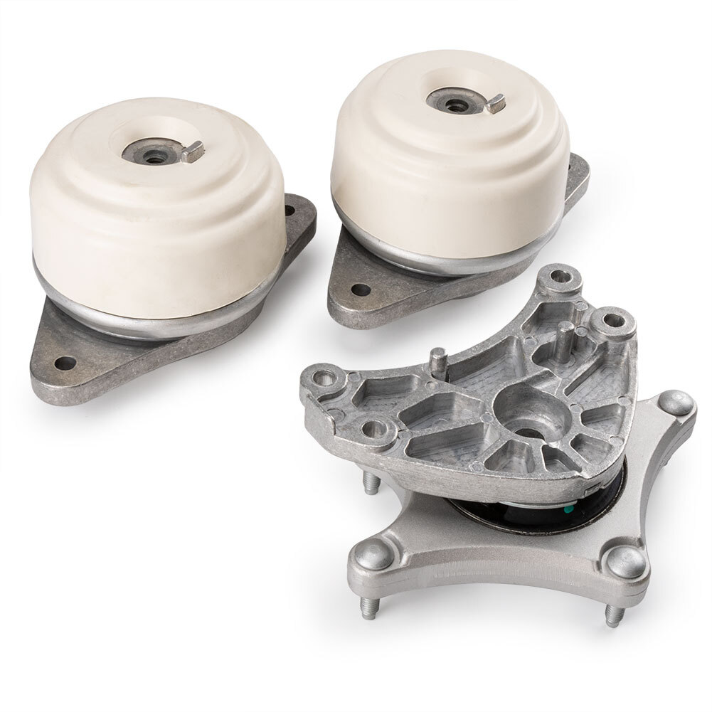 For Mercedes W212 E350 4Matic Front Engine Mounts &Transmission Mount ...
