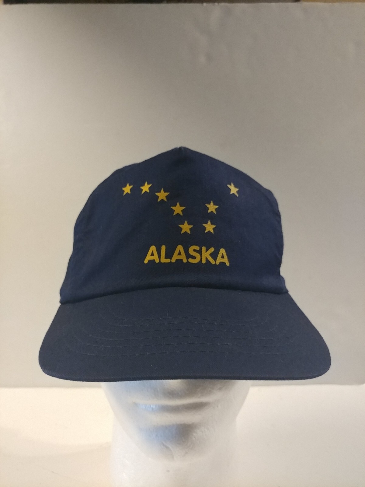 Vintage Arctic Circle Enterprises Inc ALASKA Cap Navy Blue Made in Hong ...