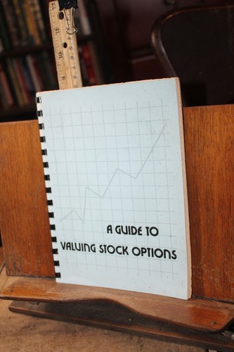 1976 A Guide to Valuing Stock Options Spiral Bound Paperback | eBay