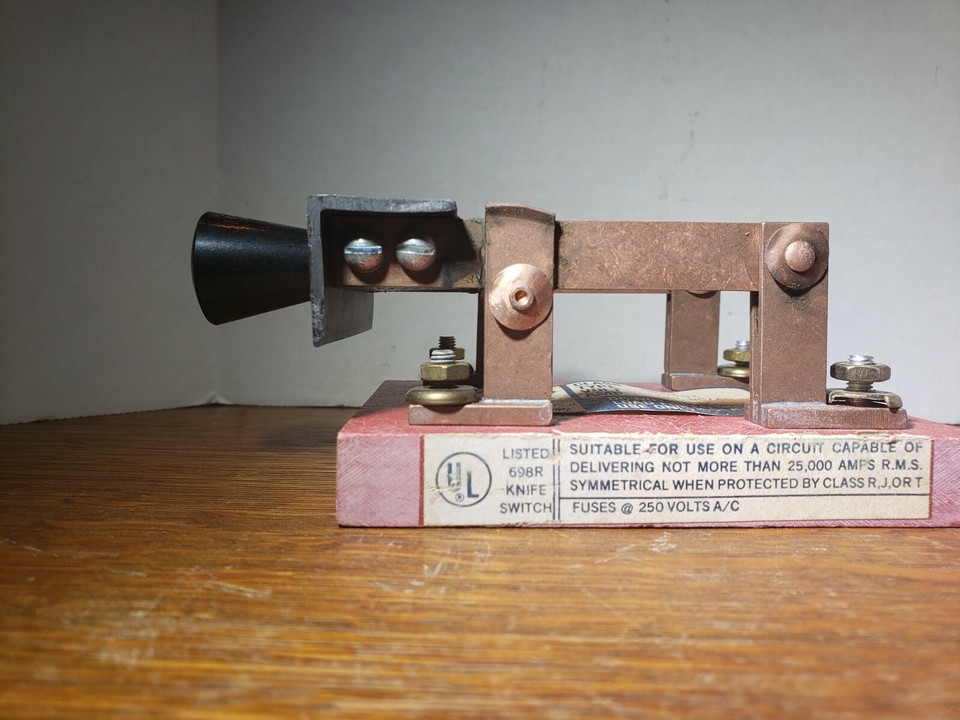 NOS FILNOR 30A 250V KNIFE SWITCH CLASS 9850 TYPE A-1102 | eBay