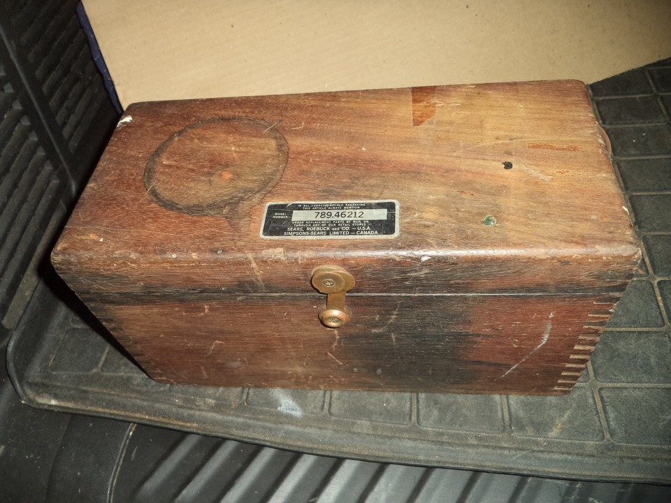VINTAGE SEARS ROEBUCK-SIMPSON SEARS SURVEY SCOPE IN BOX~CRAFTSMAN FARM ...