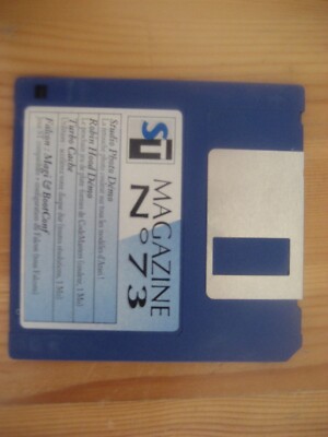 disquette atari st st magazine numero 73 | eBay