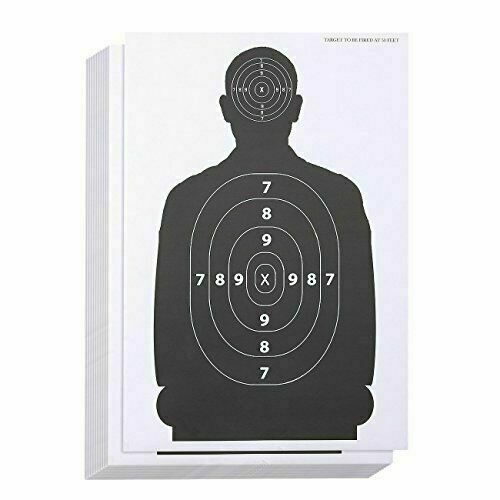 Juvale 17 x 25 inch Shooting Range Paper Silhouette Targets for ...