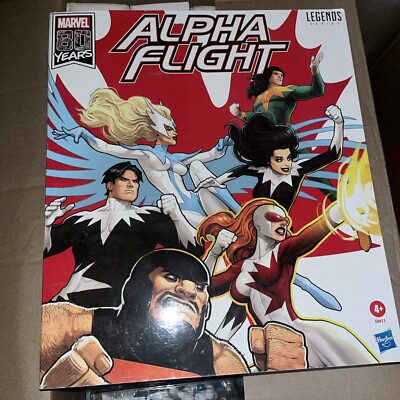 Marvel Legends Alpha Flight 6 Pack - Amazon Exclusive Box Set Action ...