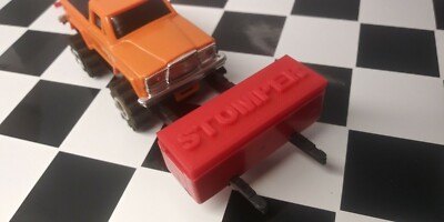 (3D Printed) RED WEIGHT BOX for Stomper 4x4 Monster Truck Pull Sleds ...