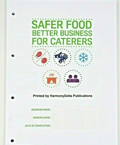 Safer Food Better Business Caterers Refill Pack SFBB & 13 Month Diary ...