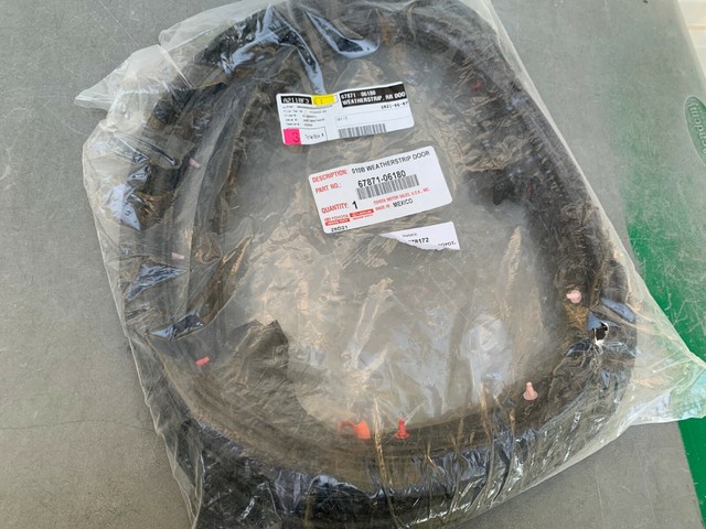 Genuine OEM Door Seal for Toyota 6787106180 for sale online | eBay