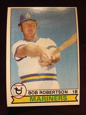 1979 Topps #312 Mariners Bob Robertson Baseball Card | eBay