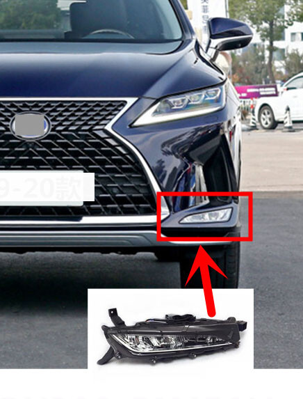 2019-2020 Lexus RX300 RX450H Front Bumper Fog Lamp Anti-Fog Lamp Left ...