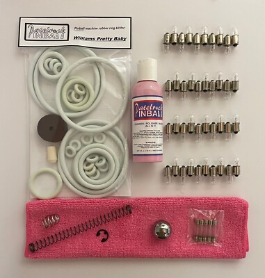 1965 Williams Pretty Baby Pinball Machine Maintenance Tune Up Kit | eBay