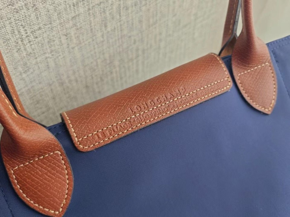 LONGCHAMP Le Pliage Original "M" size Tote bag Navy - outlet New from ...
